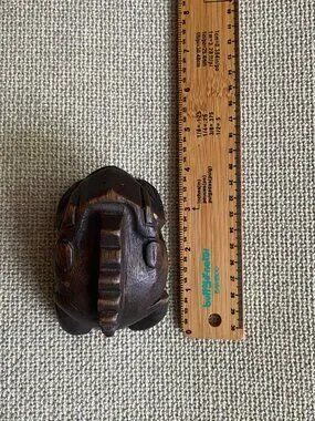 Wooden Artisan Instruments | Toys | Handcarved Wooden Croaking Frog ...
